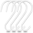 Amazon.com: 6 Inch White S Hooks, Large Vinyl Coated S Hooks Heavy Duty ...