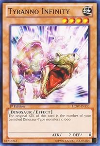 Amazon.com: Yu-Gi-Oh! - Tyranno Infinity (LCJW-EN153) - Legendary ...
