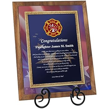 Amazon.com: Firefighter Academy Graduation Gift Fire School Graduate ...