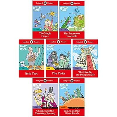 Buy Ladybird Readers Roald Dahl Series 7 Books Set Level 1 - 4 ...