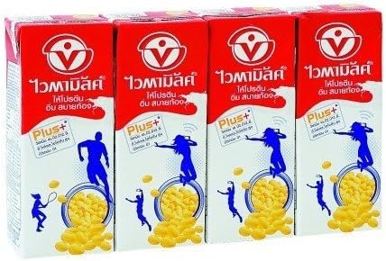 Vitamilk 200 Ml UHT Pack 4 Original Plus: Amazon.co.uk: Grocery