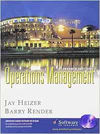 Operations Management: Heizer, Jay H., Render, Barry: 9780131016125: Books - Amazon.ca