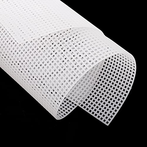 Plastic Canvas 18 Count Sheets 12 X 18 Stiff Clear 7 Plastic Mesh