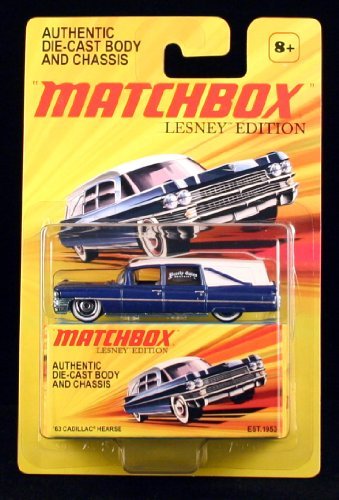 '63 CADILLAC HEARSE Matchbox 2011 Lesney Edition Authentic Die-Cast 1: ...