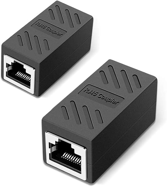 Ethernet Coupler RJ45 Coupler 8p8c Connector Ethernet Cable Extender ...