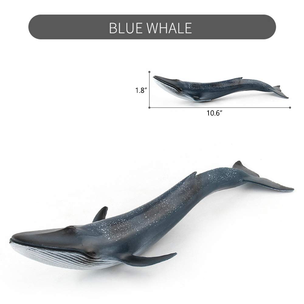 Mua EOIVSH Sea Animal Figure Blue Whale Toy, Plastic Large Ocean Animal ...
