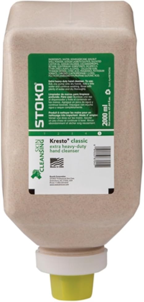 Stoko Kresto 87045 Hand Cleaner 2000 mL SoftBottle, Case of 6: Amazon ...