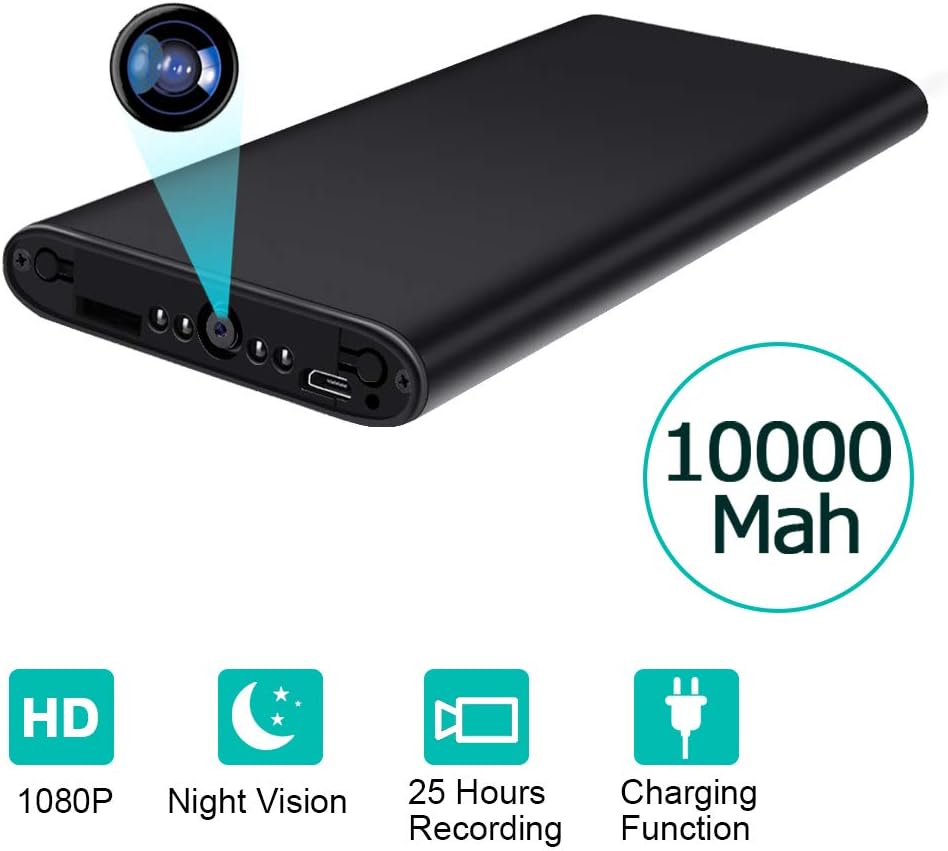Power Bank Hidden Camera UYIKOO 1080P Spy Camera: Amazon.co.uk: Camera ...