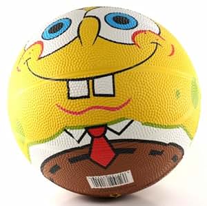 Amazon.com: Nickelodeon SpongeBob Squarepants 7" Basketball, Inflated ...