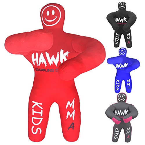 Kids Grappling Dummy for Kids BJJ Wrestling Dummy Punching Bag MMA ...