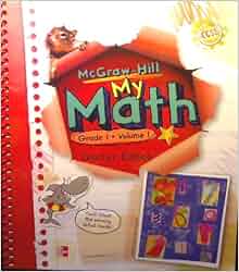Amazon.com: McGraw-Hill My Math Grade 1 Volume 1 Teacher Edition, CCSS ...