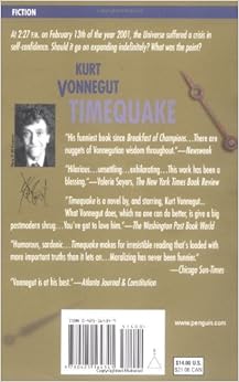 Timequake: Kurt Vonnegut: 9780425164341: Amazon.com: Books