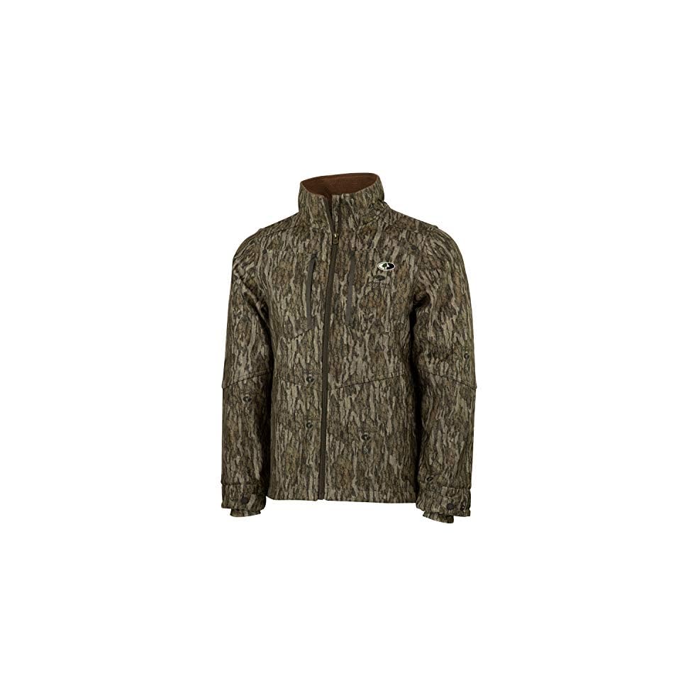 Mossy Oak Sherpa Fleece Lined Camo Hunting Jacket for Men - North Fork ...