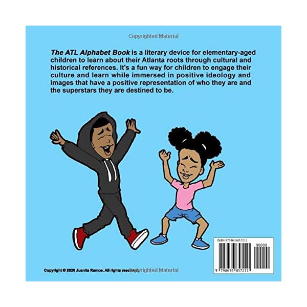 The ATL Alphabet book - Black Baby Books - Black Children's Book Characters