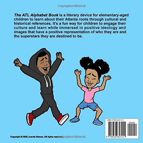 The ATL Alphabet book - Black Baby Books - Black Children's Book Characters