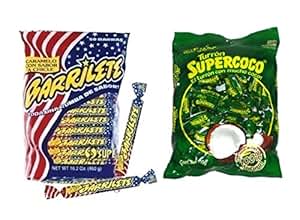 Amazon.com : New Barrilete Chewy Fruit Candy Pack and Turron Supercoco ...