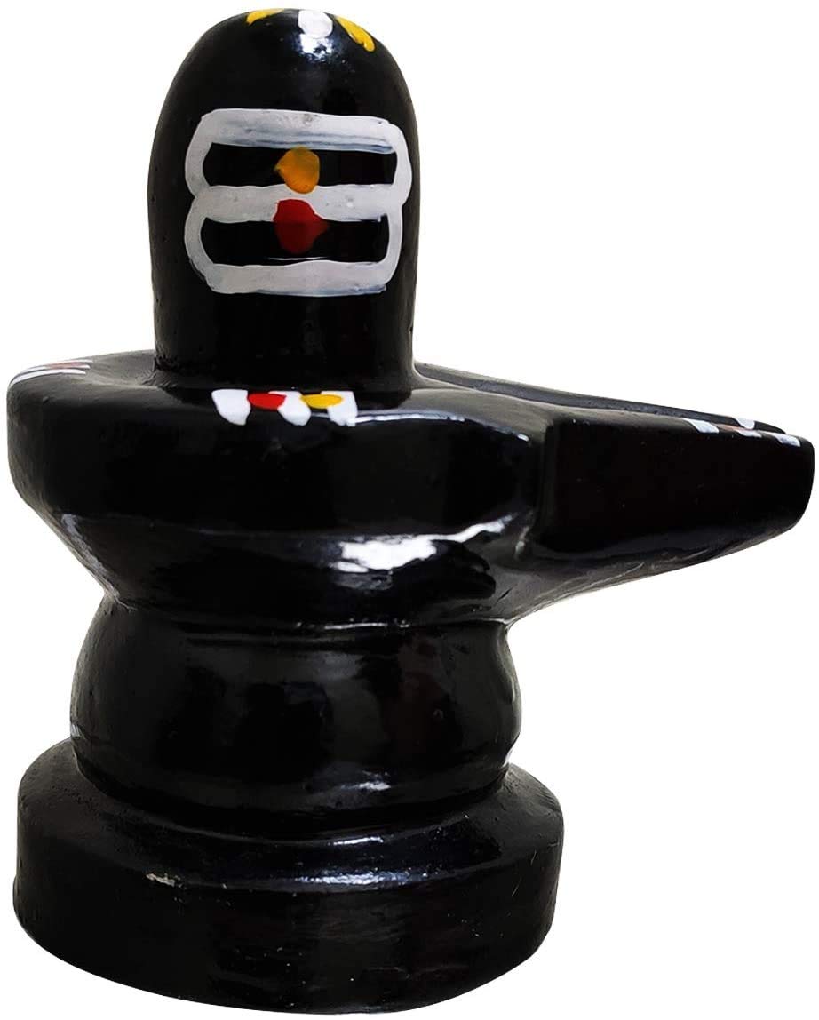 Buy Bignay Shivling BlacK color Big, God Shiva Lingam Statue, Black ...