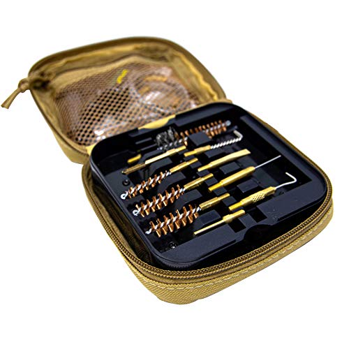 CLENZOIL Field & Range Tactical Gun Cleaning Kit | Tan | All-in-One ...