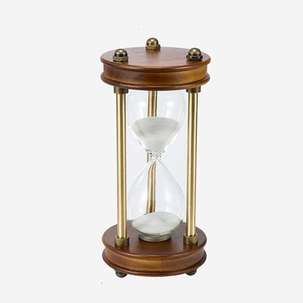 Mua Large Hourglass Timer, Creative Wooden Base Metal 60 Minute ...