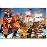 Amazon.com: Melissa & Doug Medieval Triumph 100-Piece Floor Puzzle ...