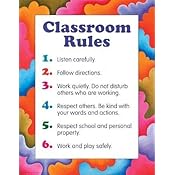 Classroom Rules Cheap Chart: School Specialty Publishing: 9780768212617 ...