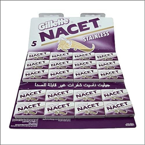 7 O'clock 100 NACET STAINLESS Double Edge Razor Blades price in Saudi ...