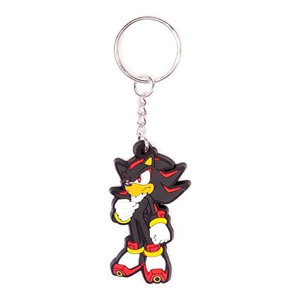Licensed Sonic The Hedgehog (Shadow) Key Chain: Amazon.co.uk: PC ...