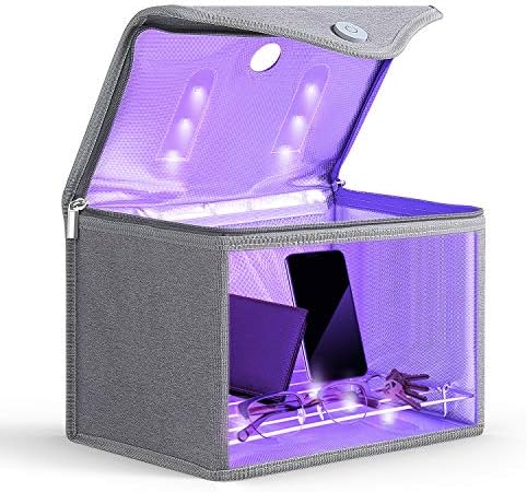 UVC Light Sanitizer Bag, UVC Cleaner Disinfection Lamp for Household ...