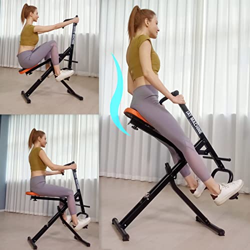 Ps Squat Exercise Rowing Machine, Row N Ride Core Cardio Training ...