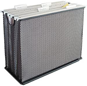 Amazon.com : Neat Life Mesh Tabletop Files, Black : File Folder Racks ...