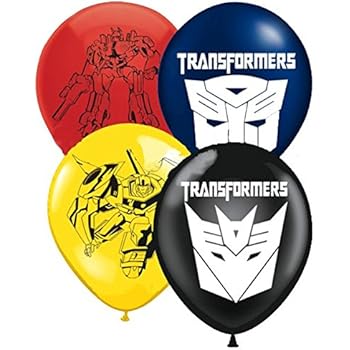 Amazon.com: Transformers Birthday Party Decorations Mylar Balloon ...