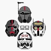 Amazon.com: Bad Batch Sticker Bumper Sticker Vinyl Decal 5" : Automotive