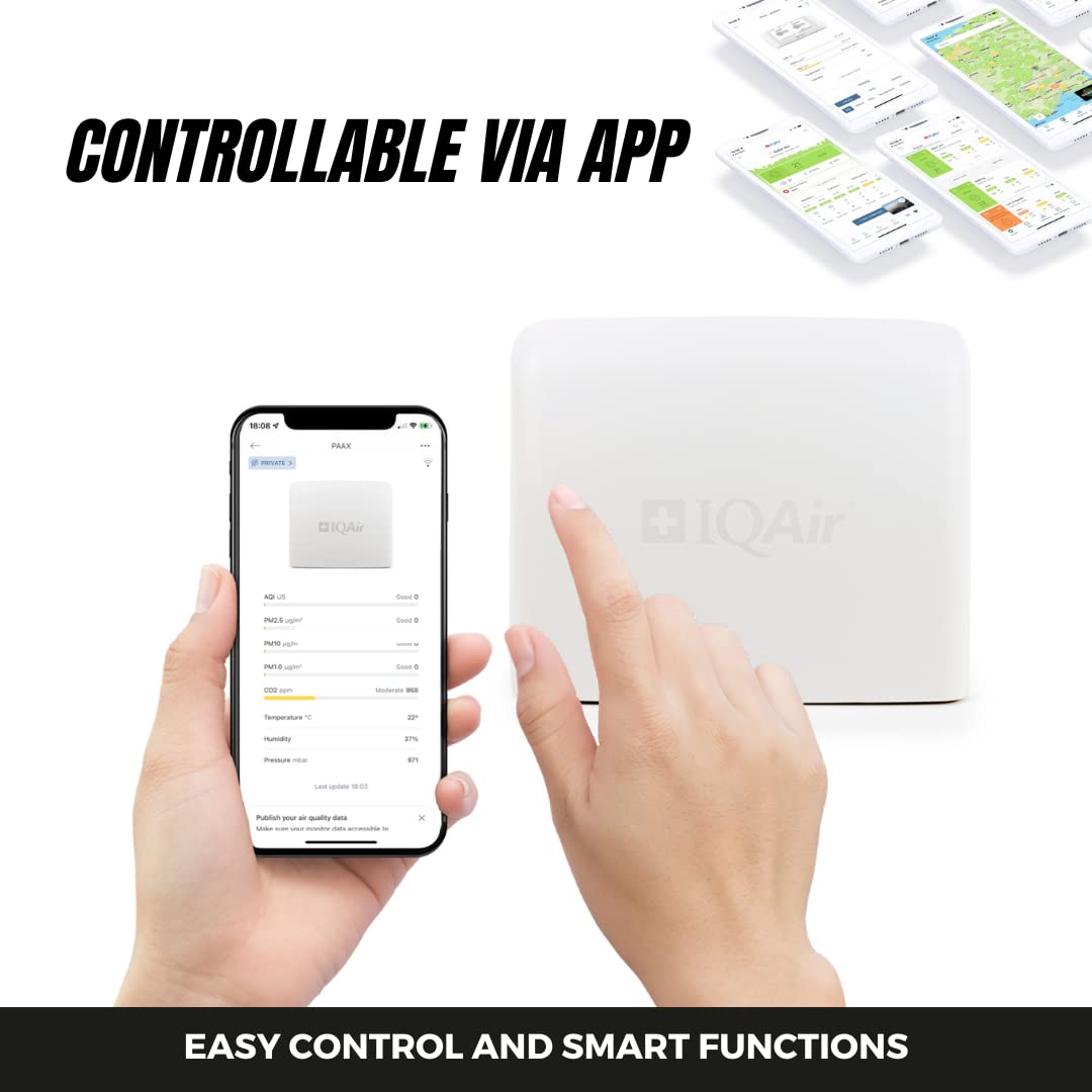 Mua AirVisual Outdoor – Outdoor Air Quality Monitor, Detects PM1, PM2.5 ...