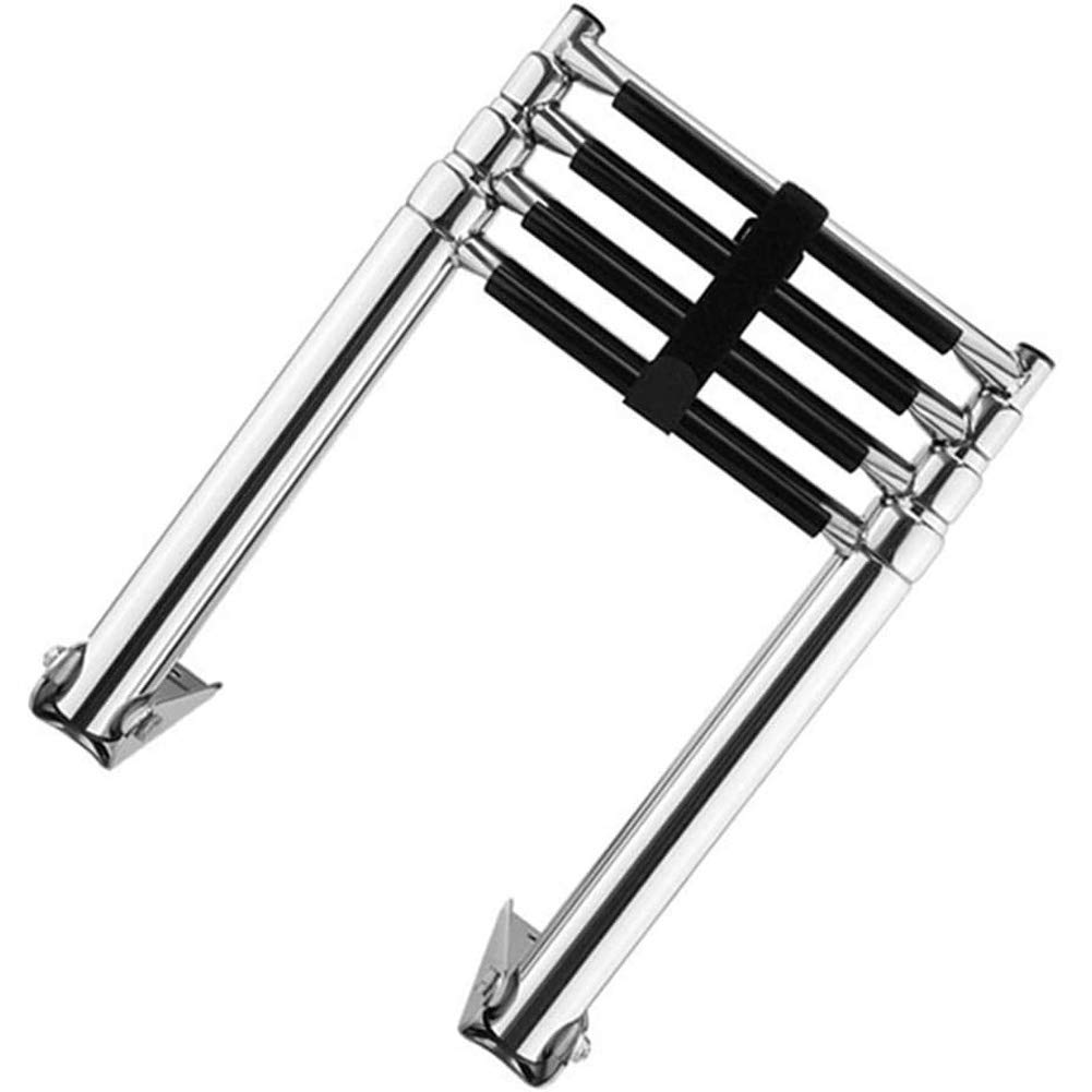 Boat Ladder 304 Stainless Steel Marine Launch Ladder Swimming Ladder ...