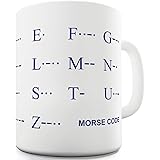 Morse Code & Phonetic Alphabet Educational Gift Mug: Amazon.co.uk: Kitchen & Home