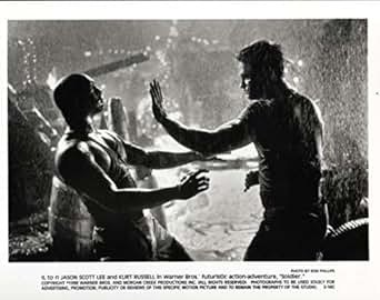 MOVIE PHOTO: SOLDIER- 8X10 B&W PHOTO-KURT RUSSELL-JASON SCOTT LEE VF at ...
