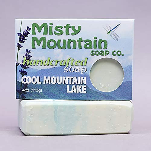 Amazon.com: Cool Mountain Lake Handcrafted Bar Soap by Misty Mountain ...
