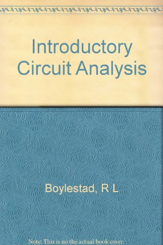 Introductory Circuit Analysis: Boylestad, Robert L.: Amazon.com: Books