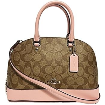 COACH F57555 MINI SIERRA SATCHEL IN CROSSGRAIN LEATHER Chalk: Handbags ...