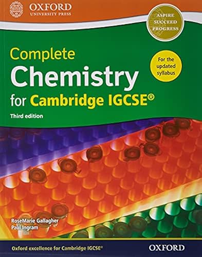 Complete Chemistry for Cambridge IGCSE Student Book and Workbook Pack ...