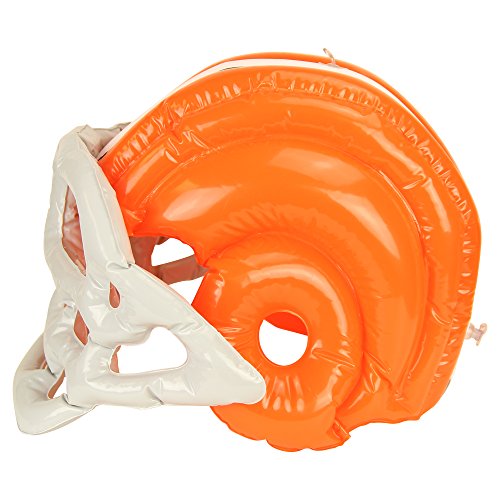 NFL Team Color and Logo Inflatable Helmet 12"H x 11"W x 15"L (Cleveland ...