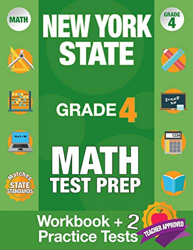 Amazon.com: New York State Grade 4 Math Test Prep: New York 4th Grade ...