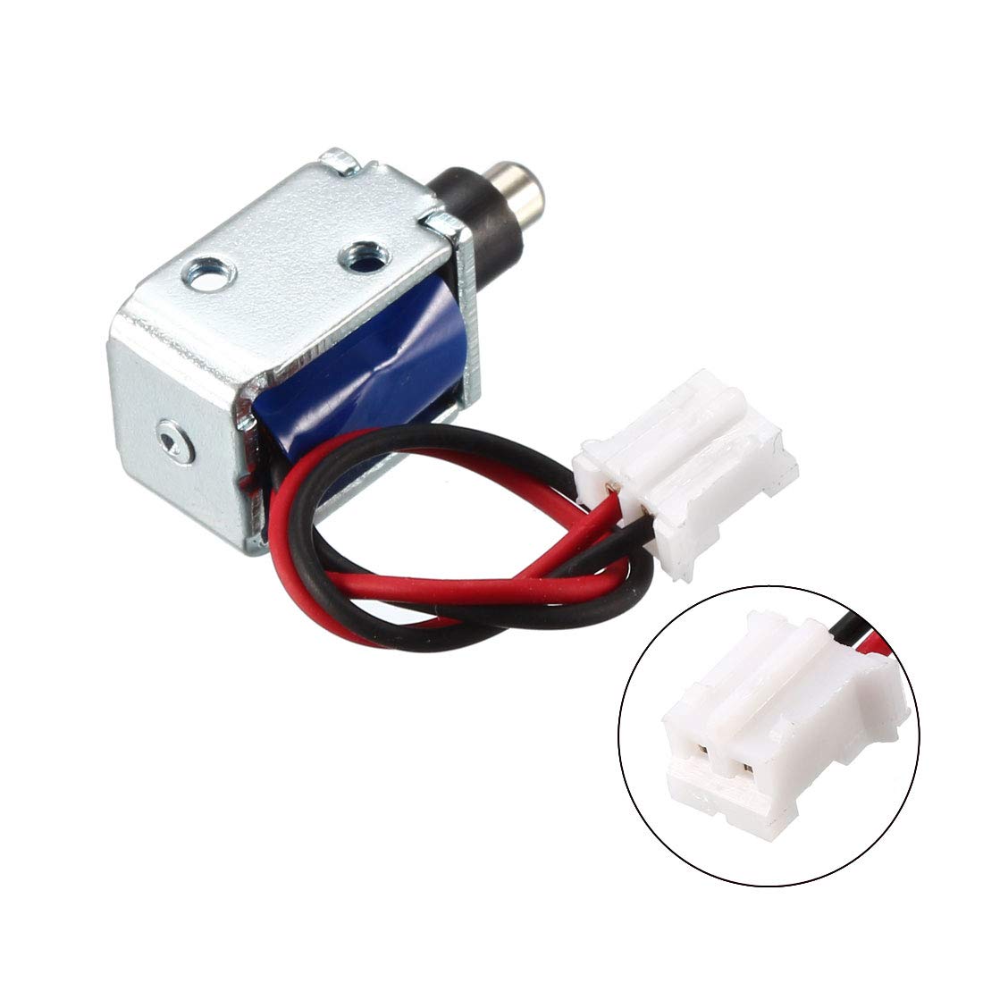 sourcing map DC 5V 1A 30g 3mm Mini Electromagnetic Solenoid Lock Pull ...