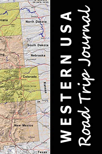 Western USA Road Trip Journal (Map-Themed Travel Diaries): Handy Books ...