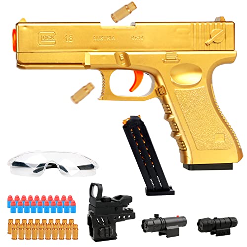 Toy Gun, Soft Bullet Toy Gun, Pistol with 40 Soft Bullets, Education ...