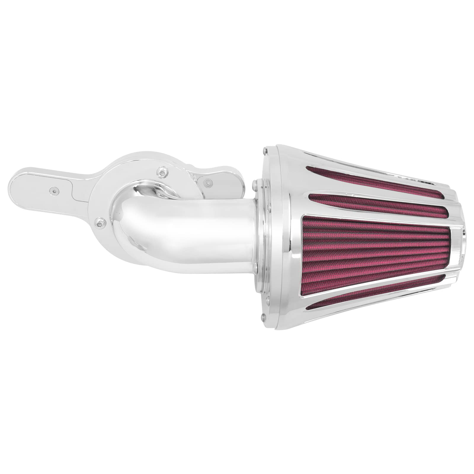 HCmotorku Motorcyle Air Cleaner Filter CNC 90° Forward-Facing Kit Fit ...