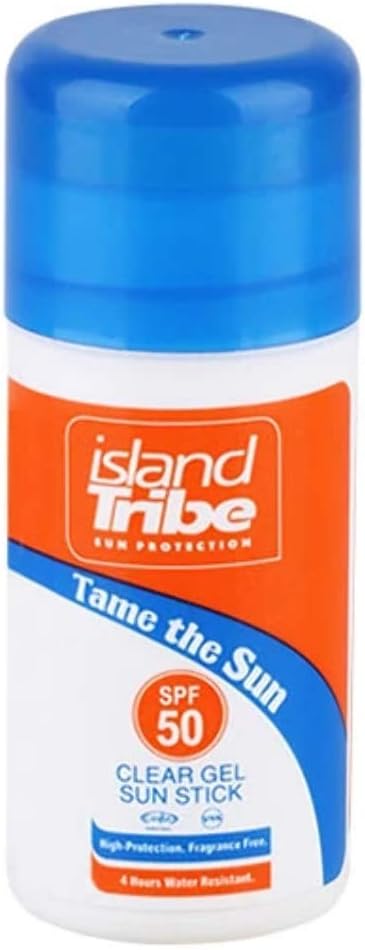 Island Tribe Unisex SPF 50 Clear Gel Sun Stick/30g: Amazon.co.uk ...