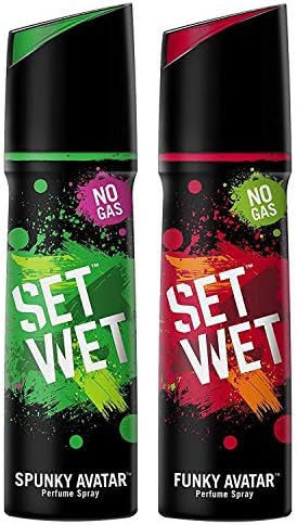 Set Wet Perfume, 120ml (Spunky and Funky Avatar, Pack of 2) price in ...