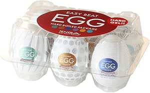 Amazon.com: TENGA EGG-VP6(2) Easy Beat EGG Portable Male Masturbator Variety Pack, 6 Pack ...