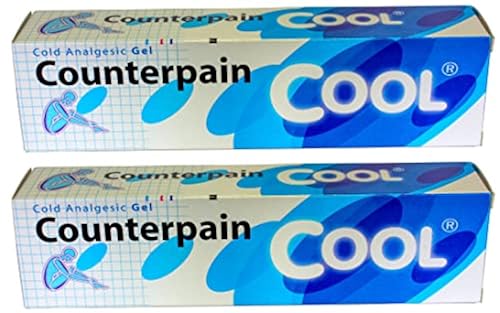 Counterpain Cool Analgesic Gel (120 Grams X 2 Pcs = 240 Grams ...